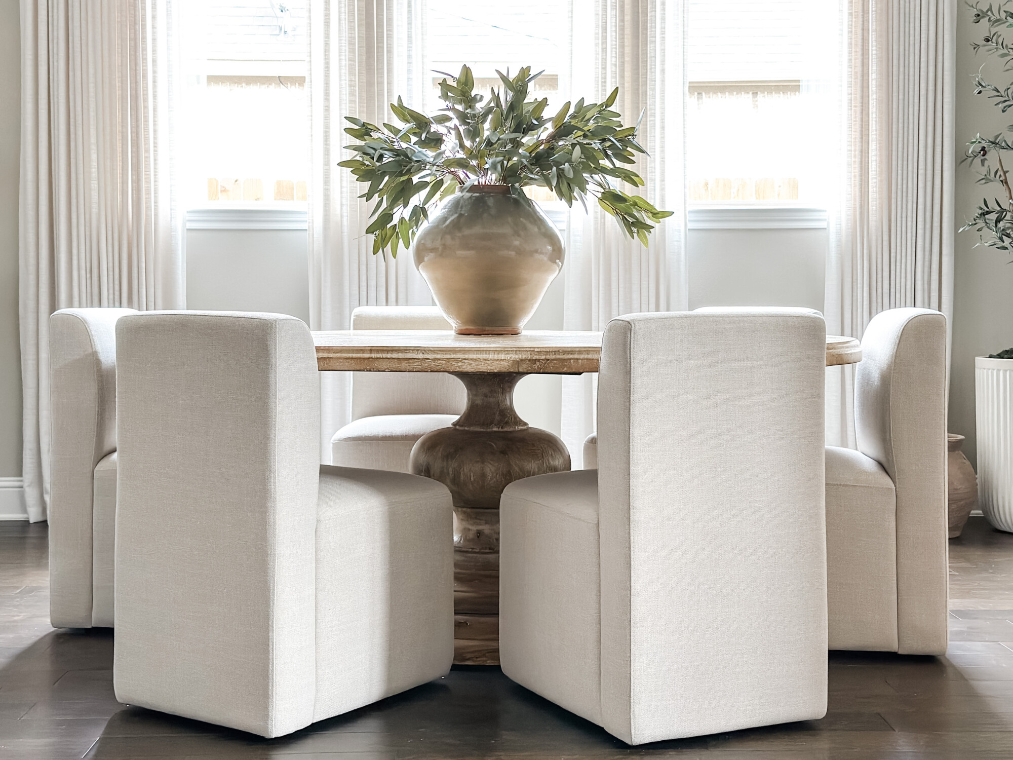 Dining Room - Beige White Gray