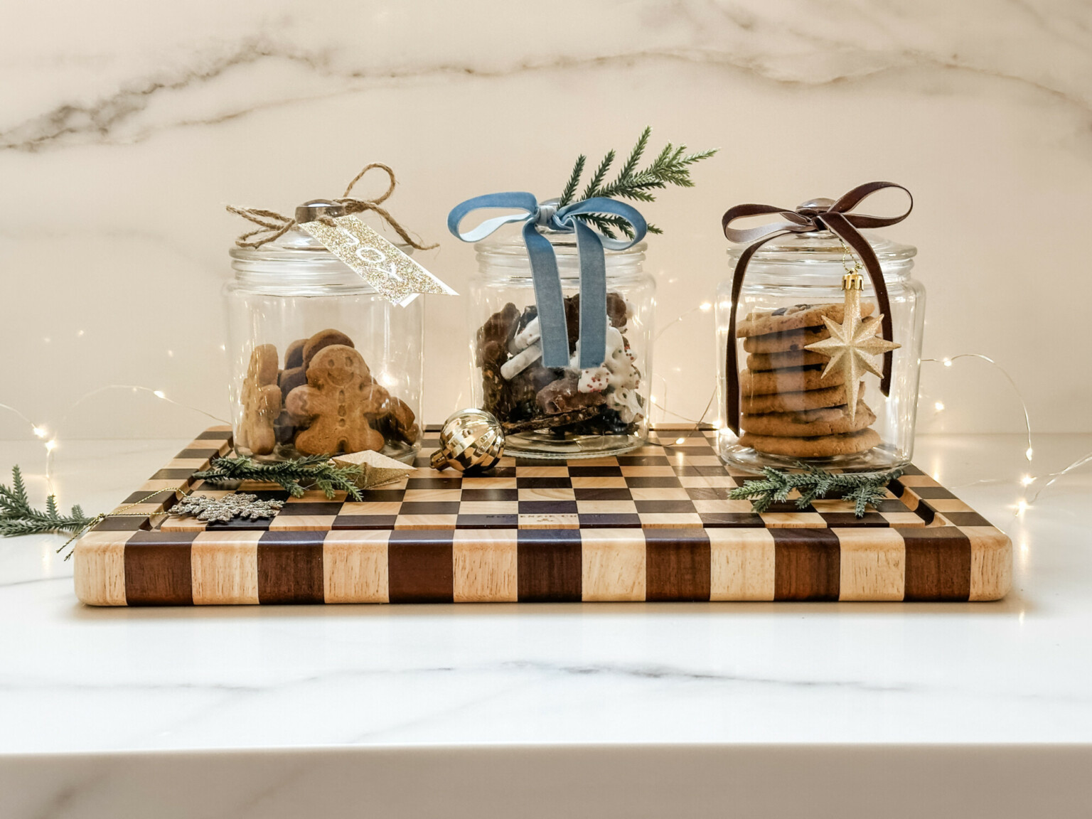 Thoughtful & Affordable | DIY Host Gifts Under $50 - Beige White Gray